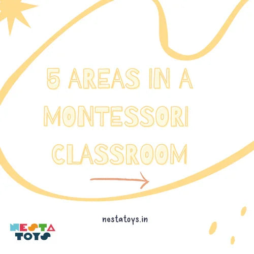 5 Areas In A Montessori Classroom – NESTA TOYS