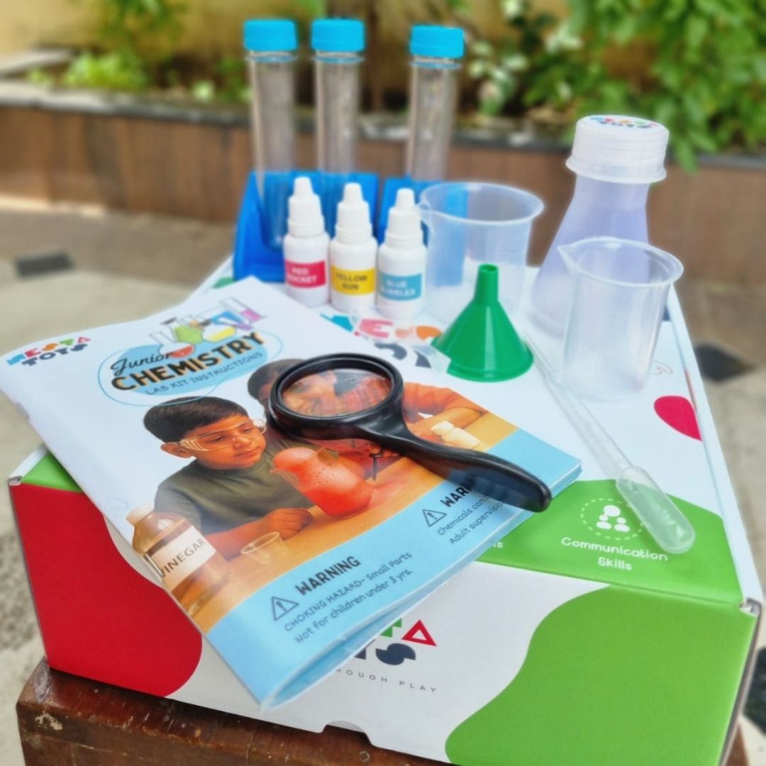 Junior Chemistry Lab Kit - Safe & Fun Science Experiments for Kids ...