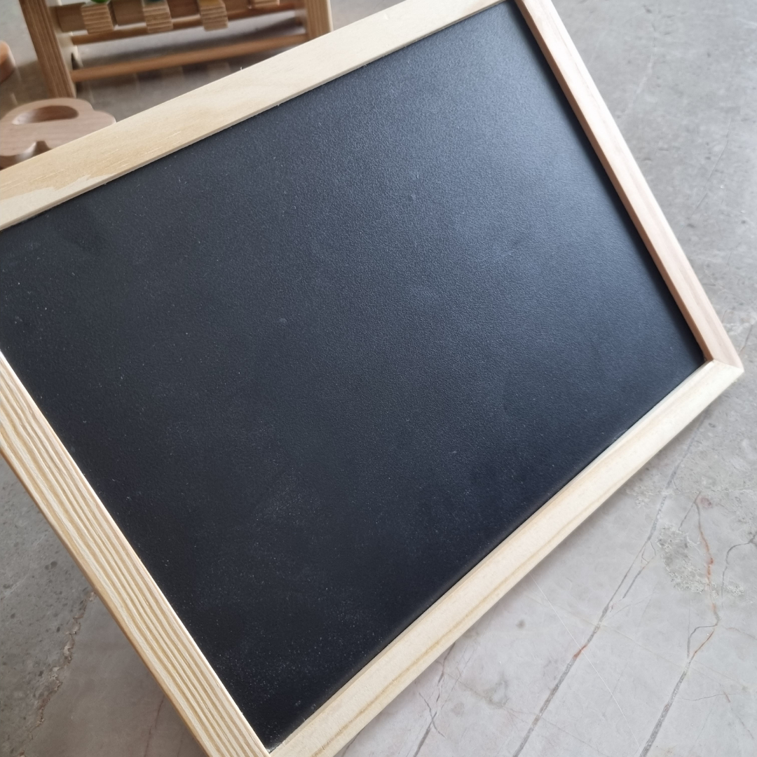 Double Sided Blackboard Slate | Pre-writing Toys for Kids – nestatoys