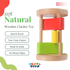 Wooden Rattle for Babies | Clacker Toy | Montessori Toys – nestatoys